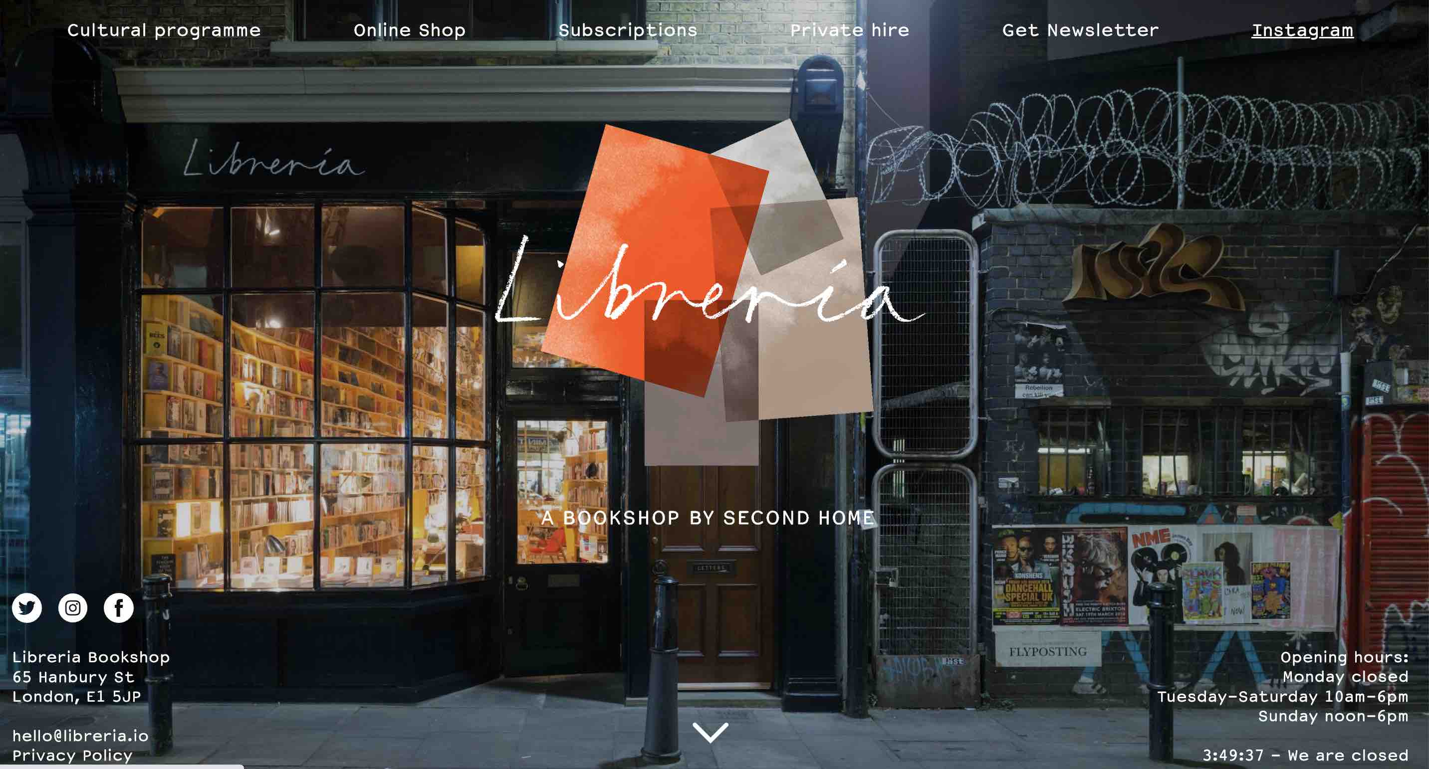 Libreria Bookshop & Review Of Once Upon A Prime | Organikos